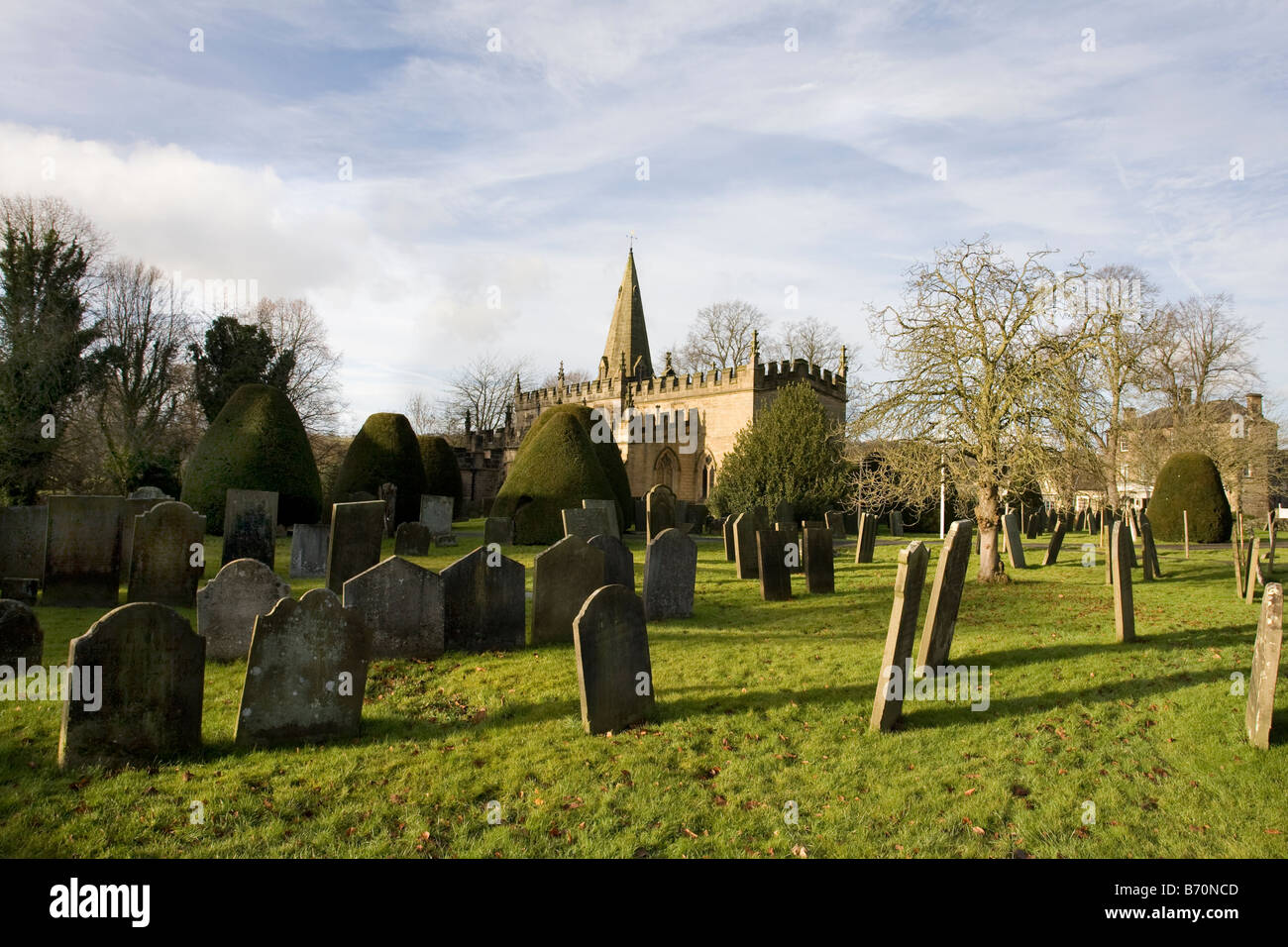 St Anne's Baslow Stock Photo - Alamy