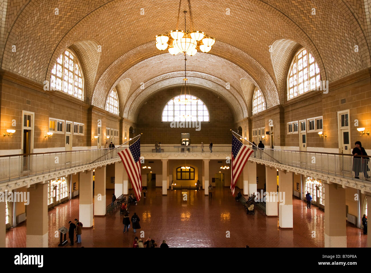 Ellis Island Immigration Station Inside Ellis Island National Monument