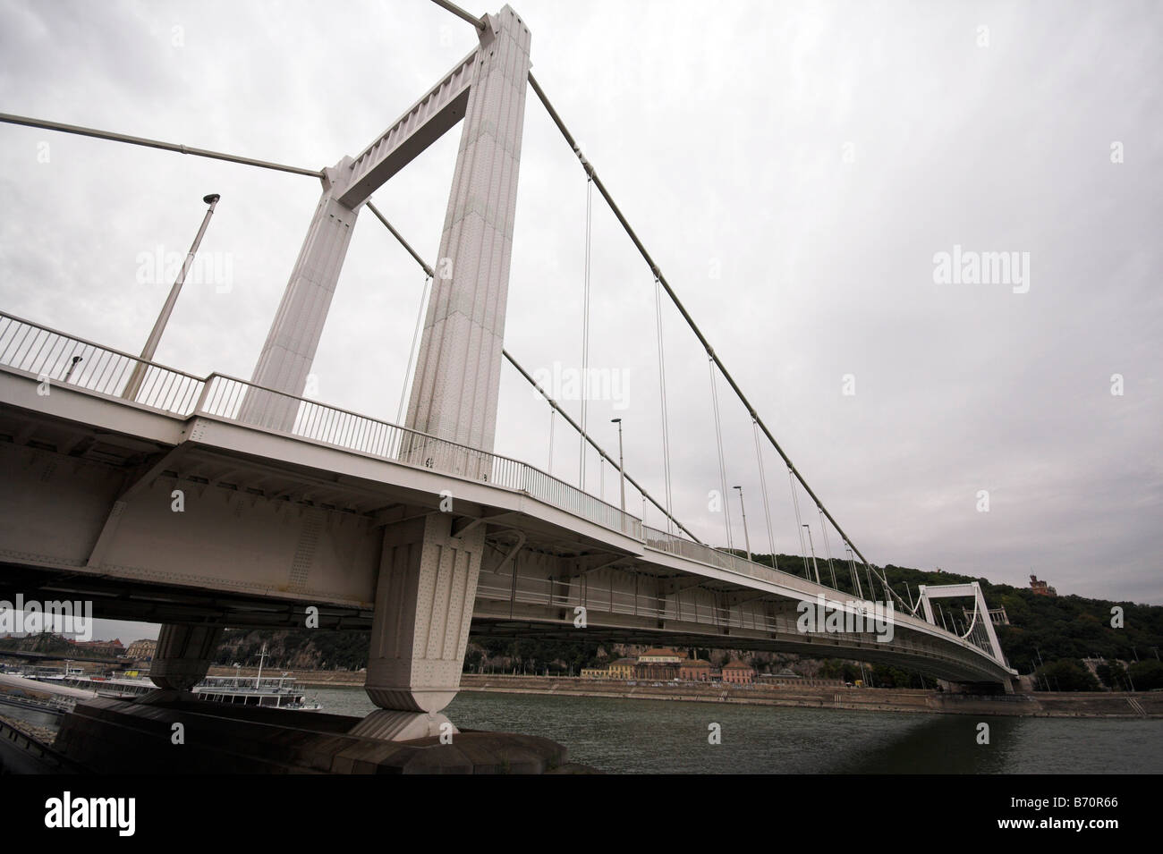 Elizabeth Bridge, Danube River, Budapest, Hungary Stock Photo - Alamy