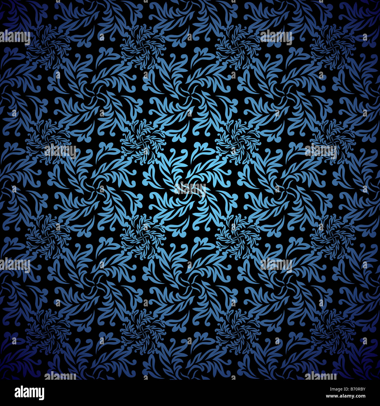 Different shades of blue make up this abstract seamless design Stock ...