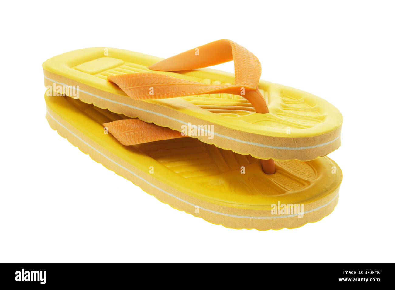 Pair of Slippers Stock Photo - Alamy