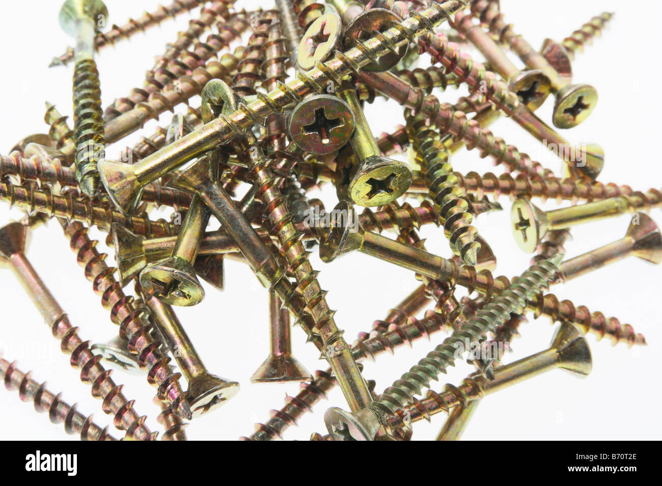 Pile of Screws Stock Photo - Alamy