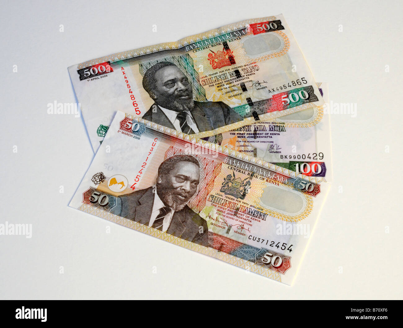 Kenyan shilling notes hi-res stock photography and images - Alamy