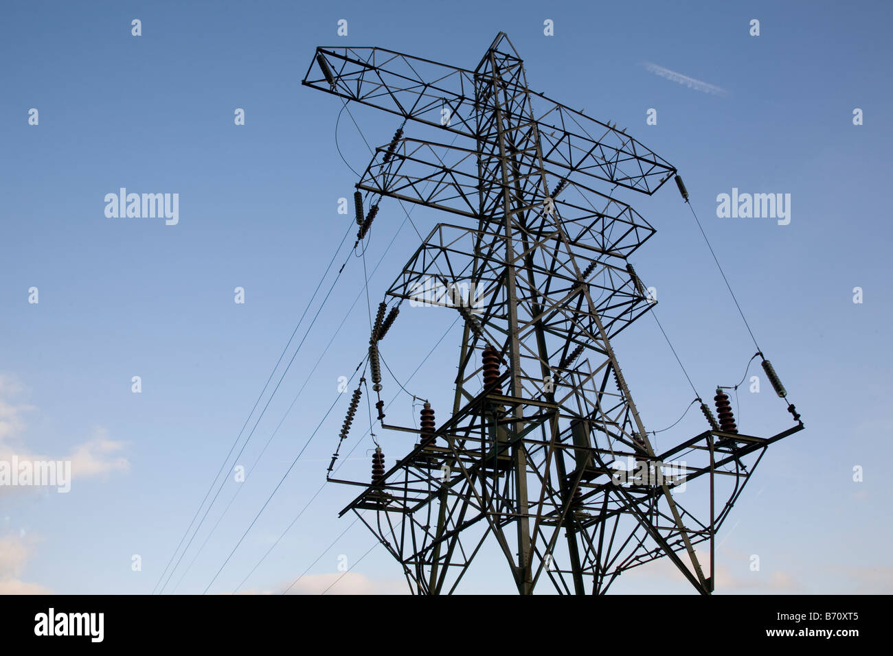 British Electricity Pylon Stock Photo - Alamy