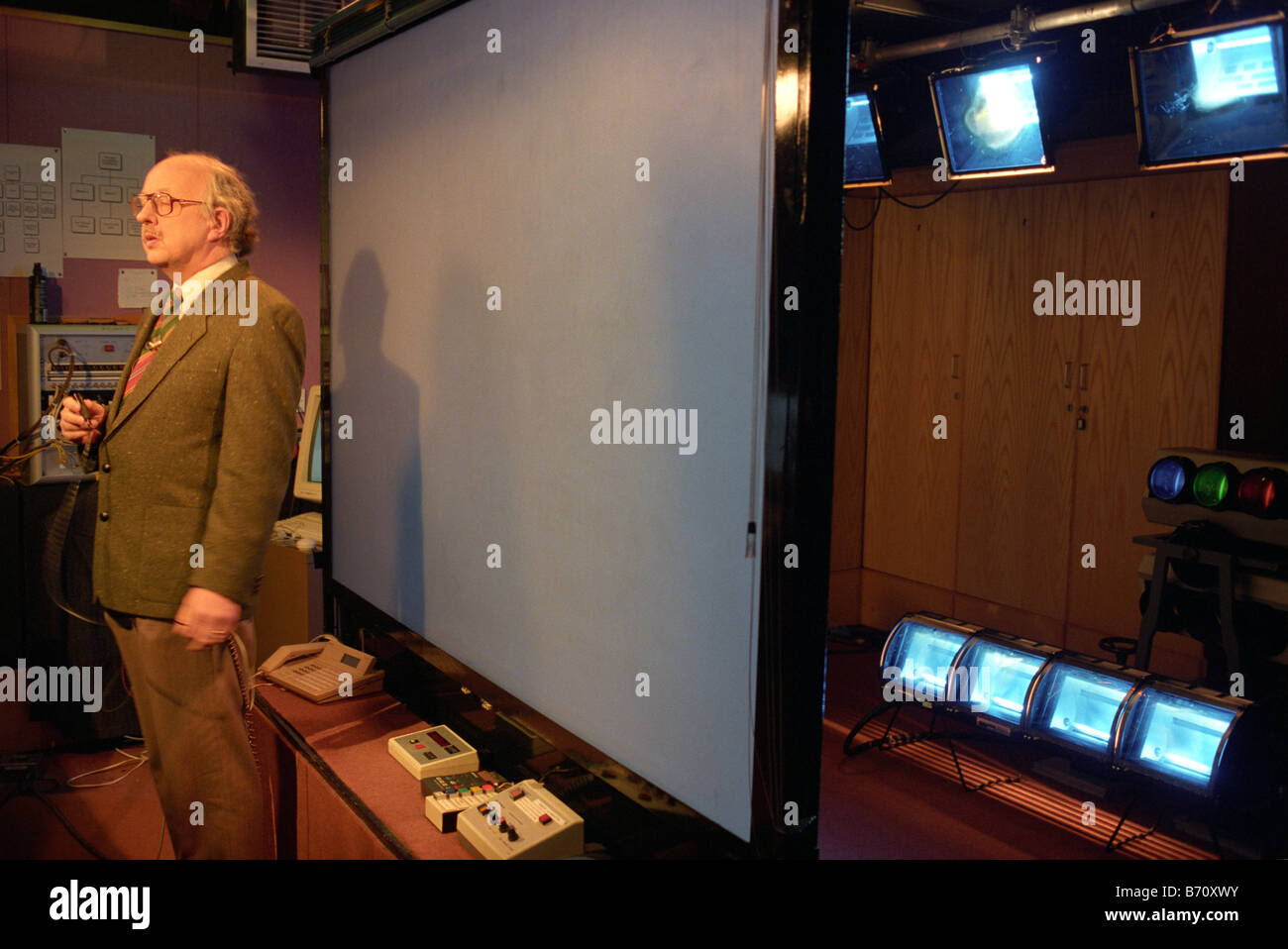 Michael fish tv weather hi-res stock photography and images - Alamy