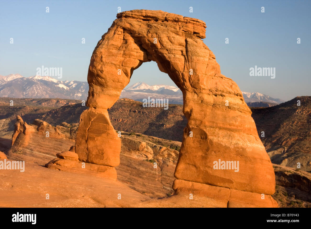 The most famous arch of utah hi-res stock photography and images - Alamy