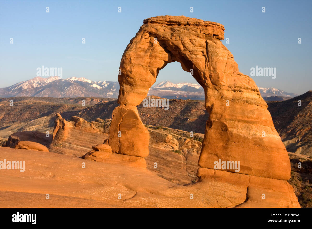 The most famous arch of utah hi-res stock photography and images - Alamy