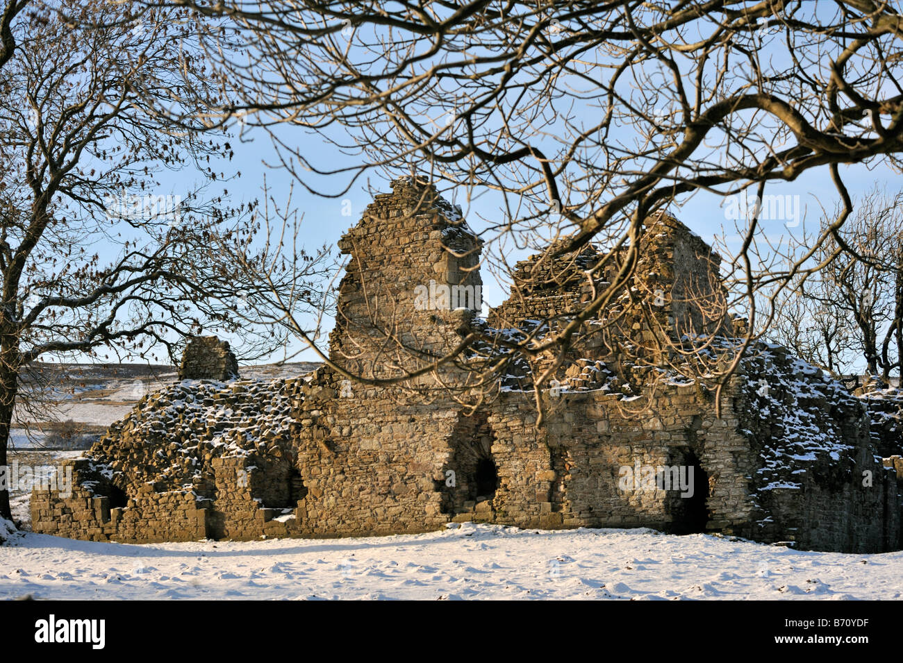 Pendragon Castle, Eden Valley, Mallerstang, Cumbria, England, United ...