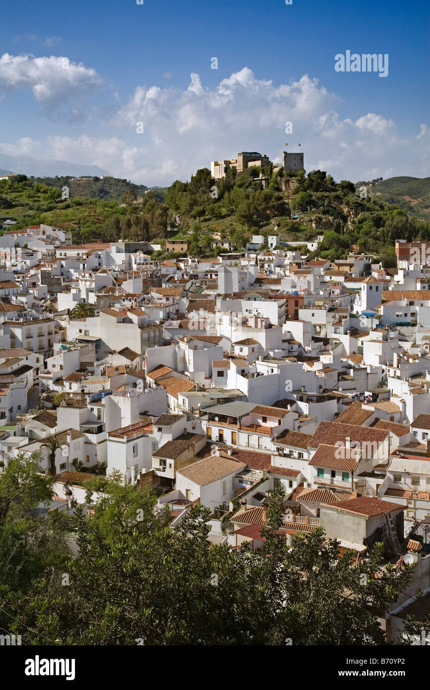 White village of monda hi-res stock photography and images - Alamy