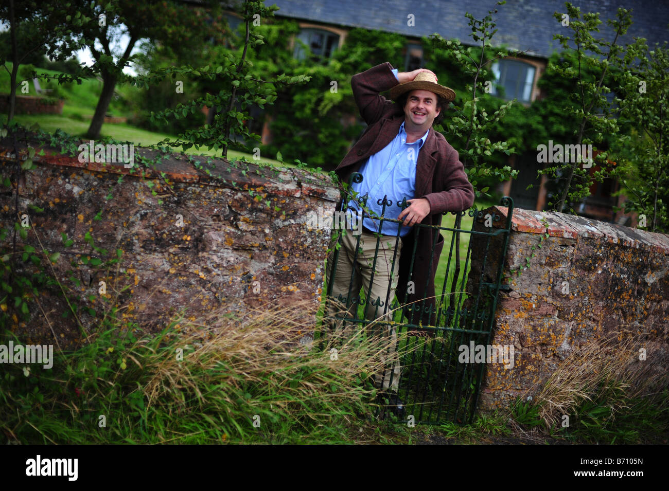 Picture By Jim Wileman 01 09 2008 Alexander Waugh pictured at home in ...