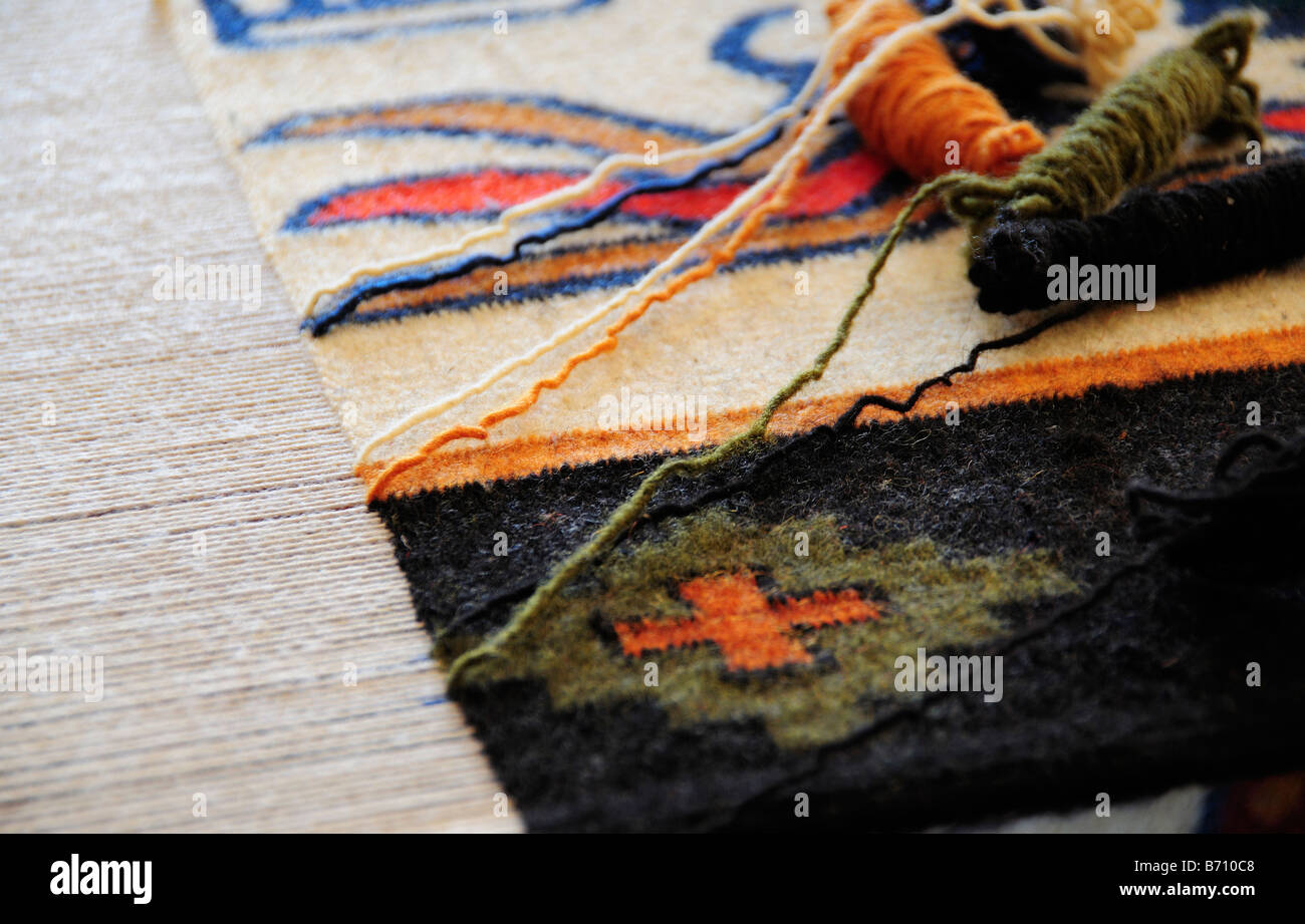 Mexican rug loom hi-res stock photography and images - Alamy