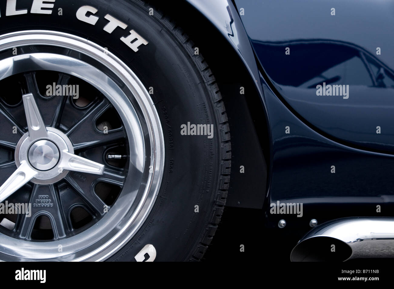 Cobra GT kit car mag wheel rim Stock Photo - Alamy