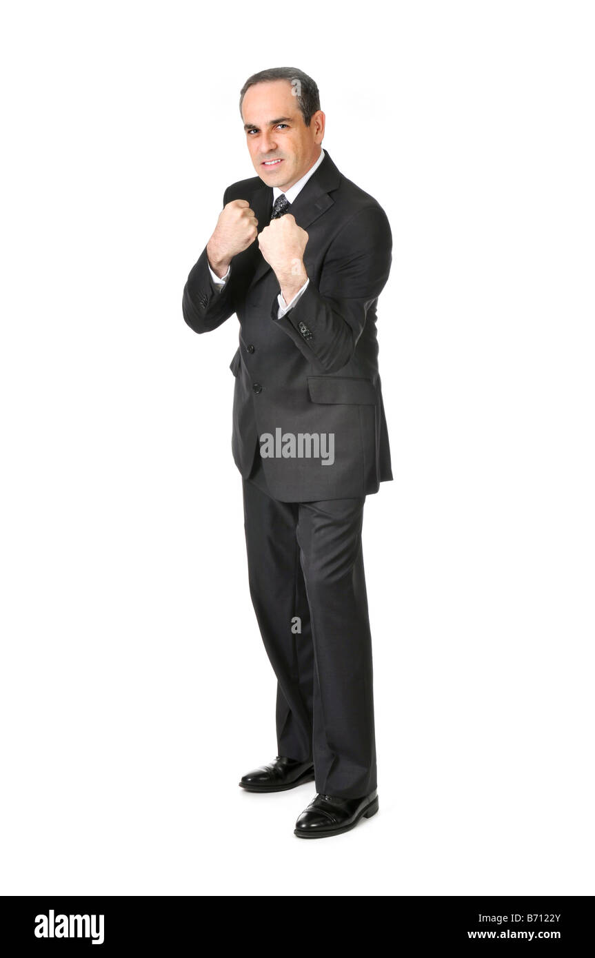 Angry man in suit full body hi-res stock photography and images - Alamy