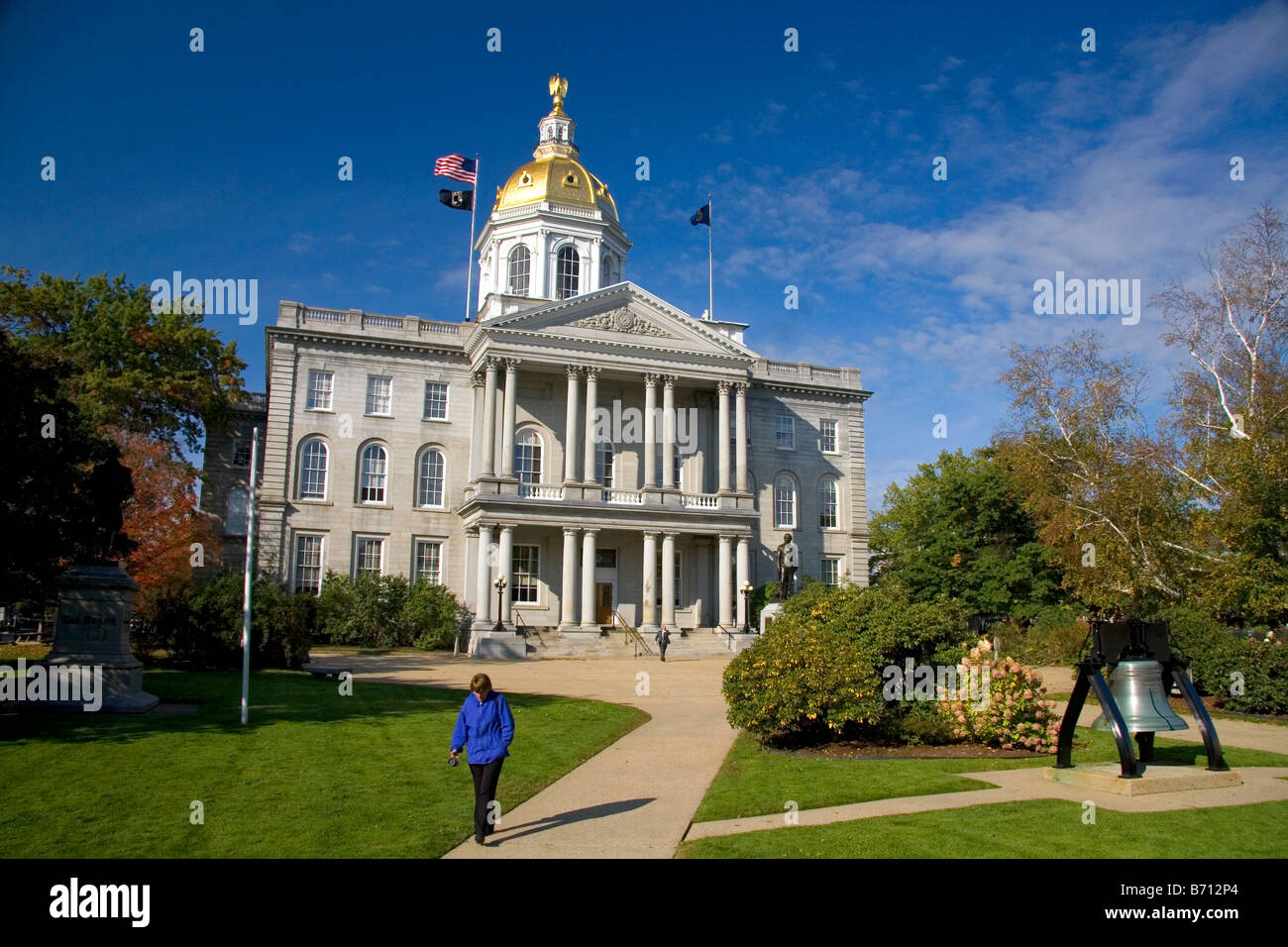 The New Hampshire State House is the state capitol building located in ...