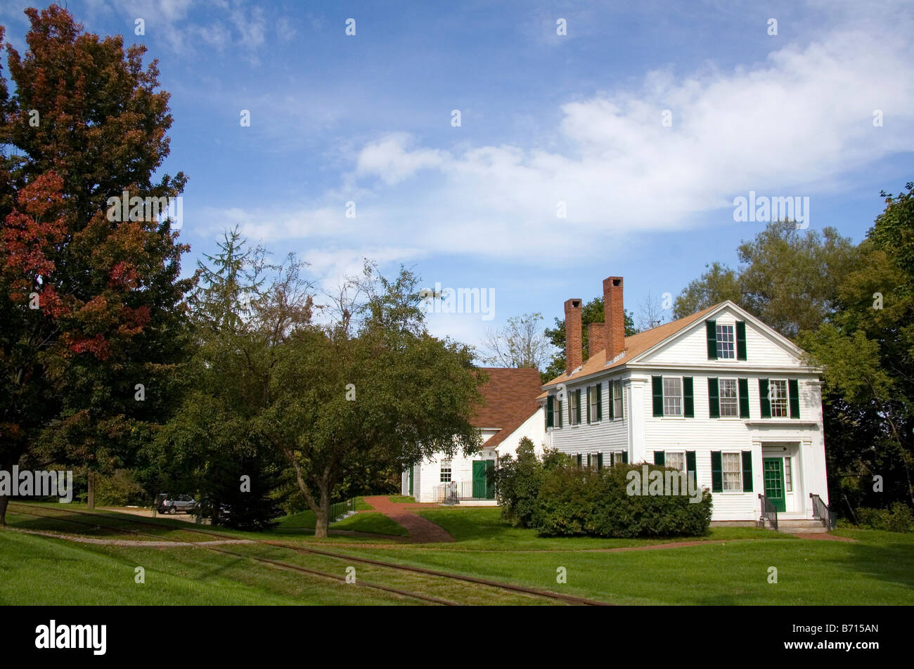 The Pierce Manse historic house of President Franklin Pierce located in ...