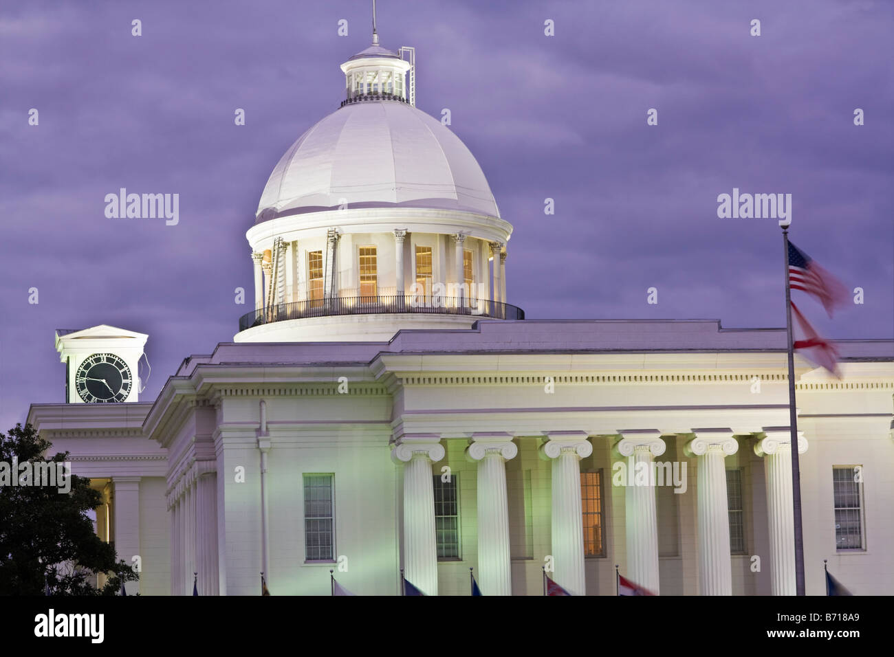 State Capitol of Alabama Stock Photo - Alamy