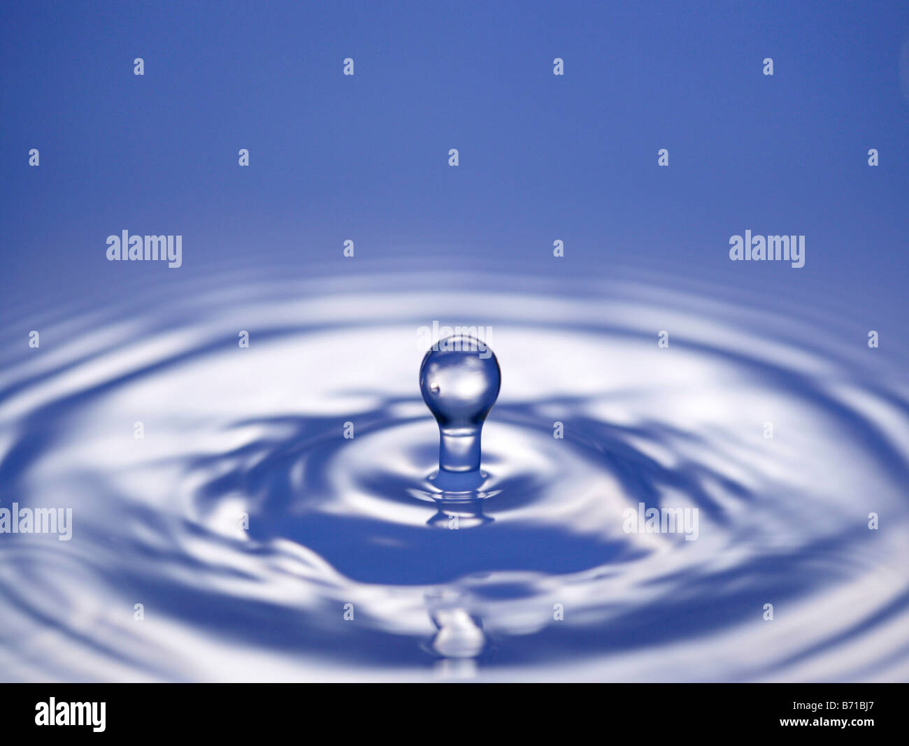 Water Ripple Drip Stock Photo - Alamy