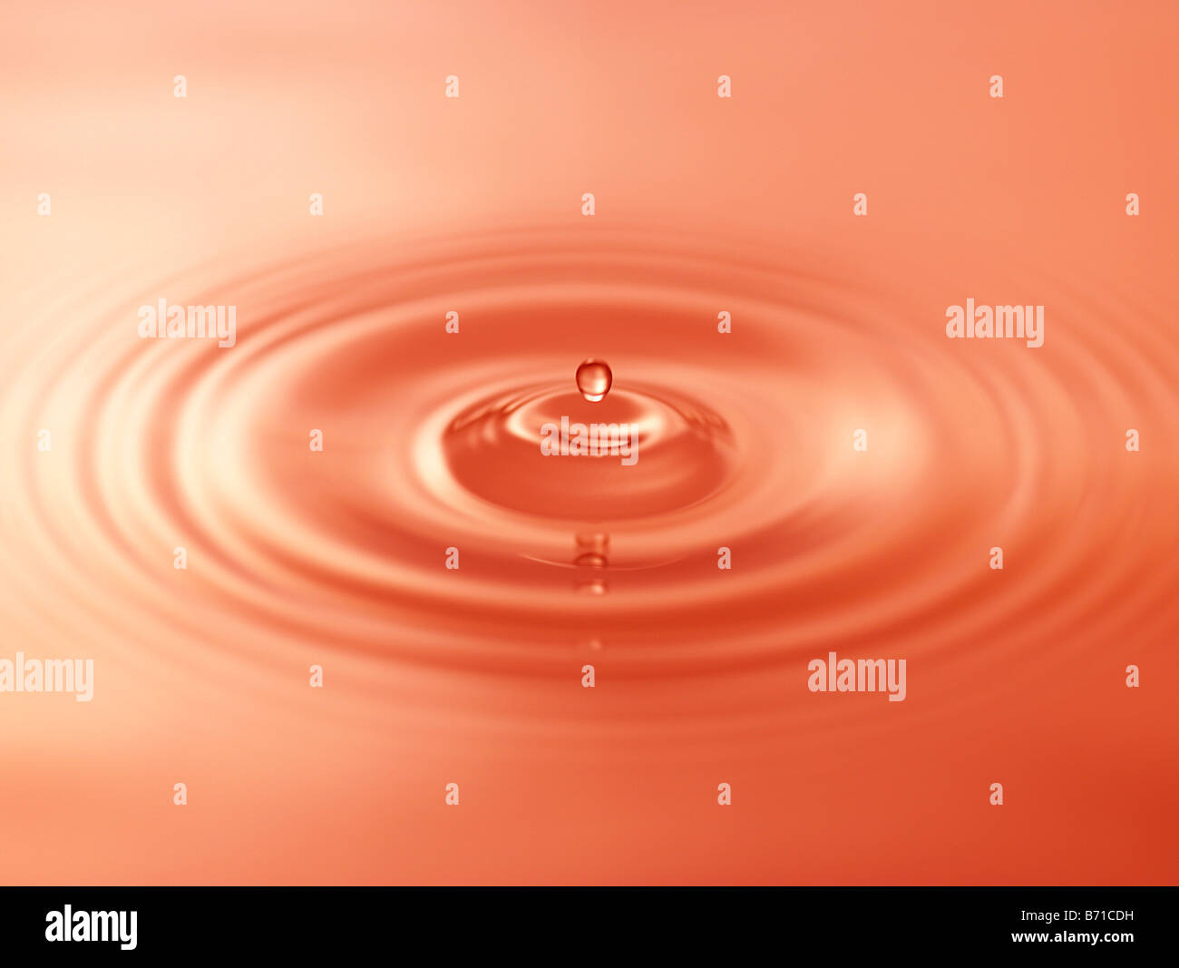 Water Ripple Drip Stock Photo - Alamy