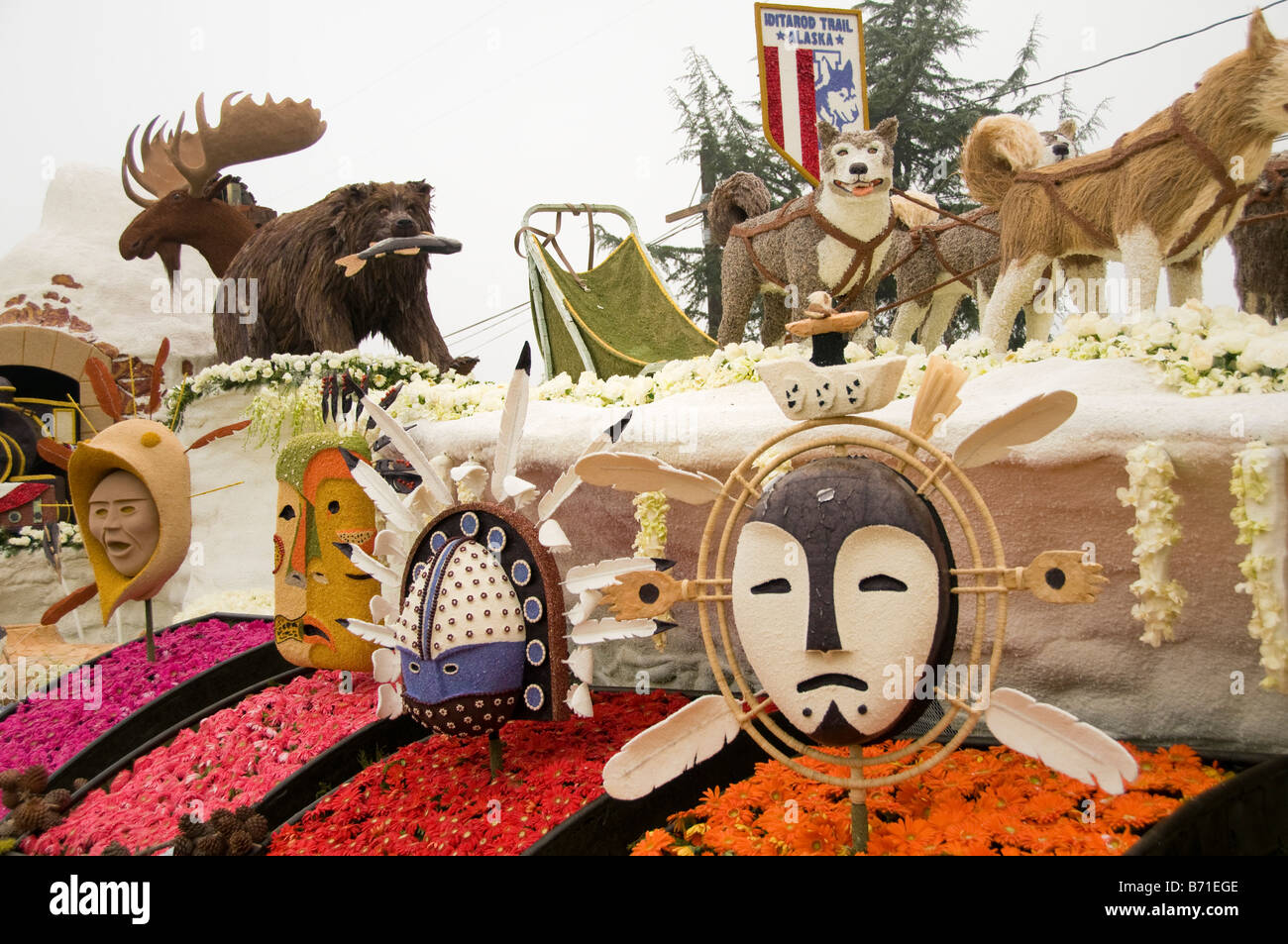 Float in tournament roses parade hi-res stock photography and images ...