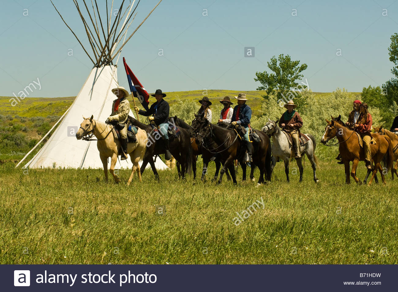 Custers Last Stand General George Stock Photos & Custers Last Stand ...