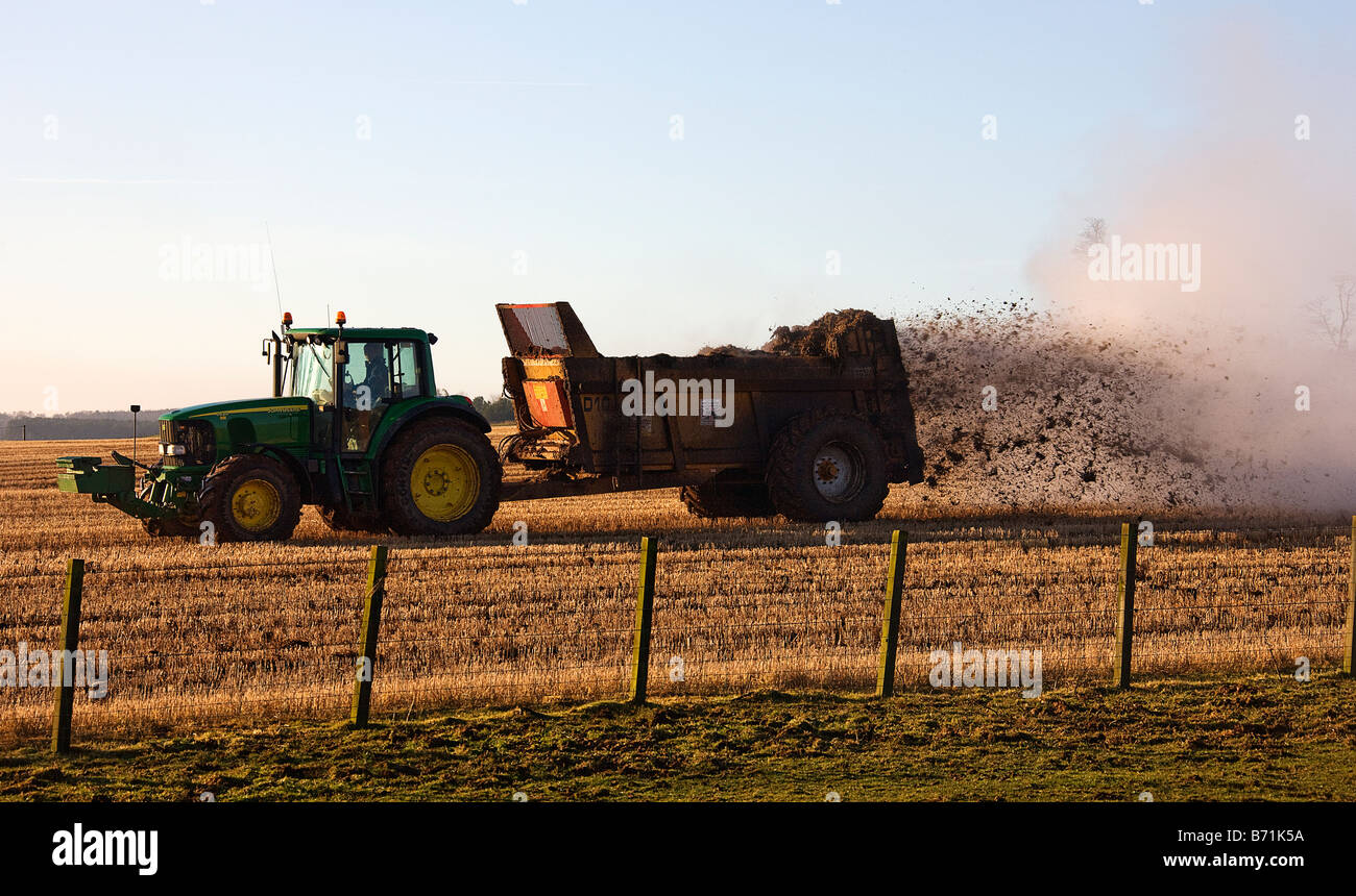 Muck spreading scotland hi-res stock photography and images - Alamy