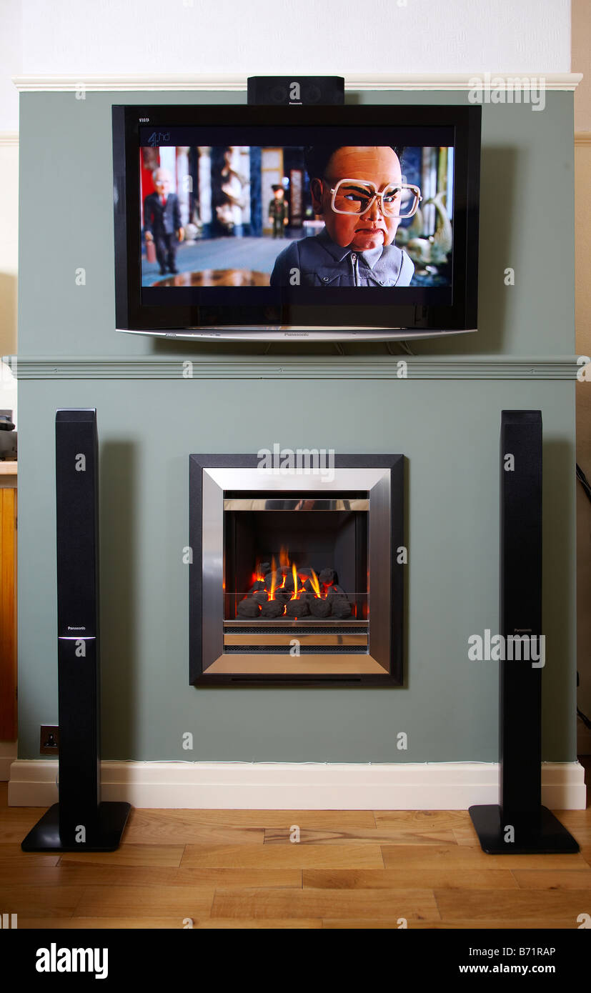 Flat Screen TV Stock Photo - Alamy