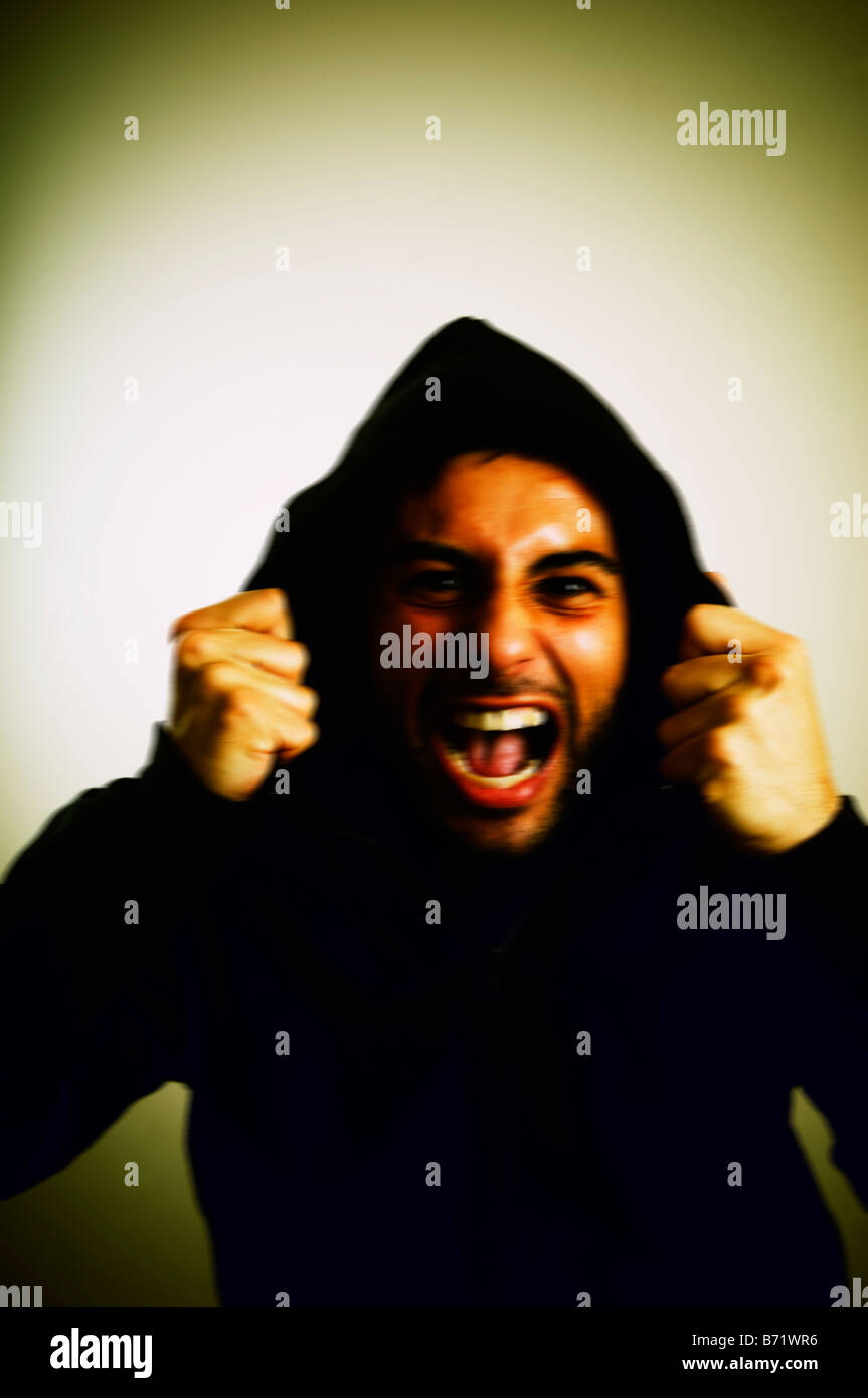 Mans hands angry hi-res stock photography and images - Alamy