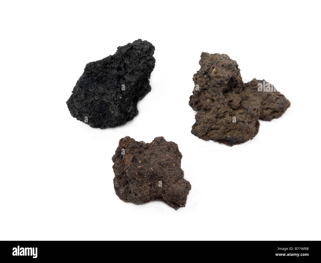 Lava samples Cut Out Stock Images & Pictures - Alamy