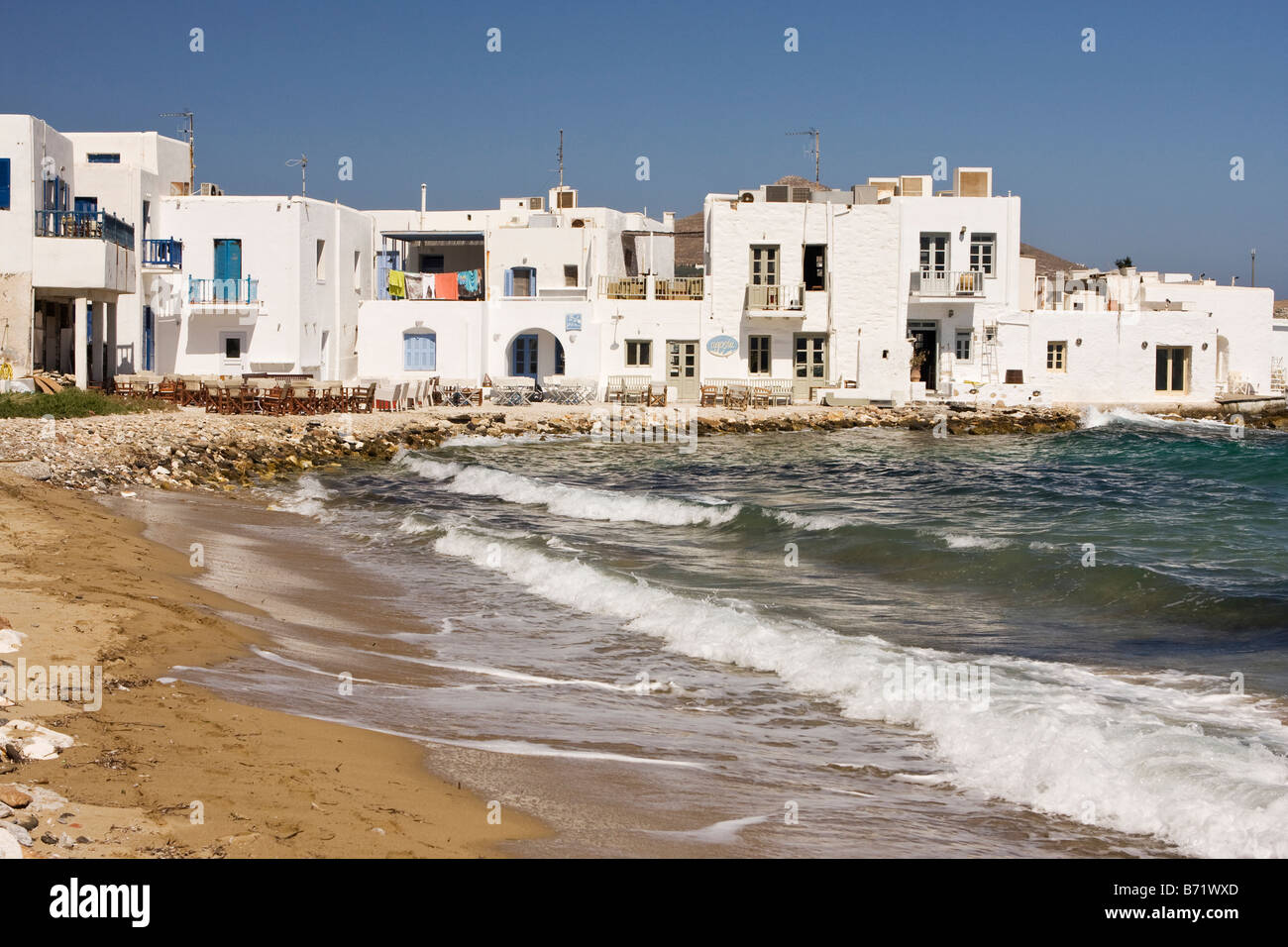 Naoussa village traditional greek hi-res stock photography and images ...