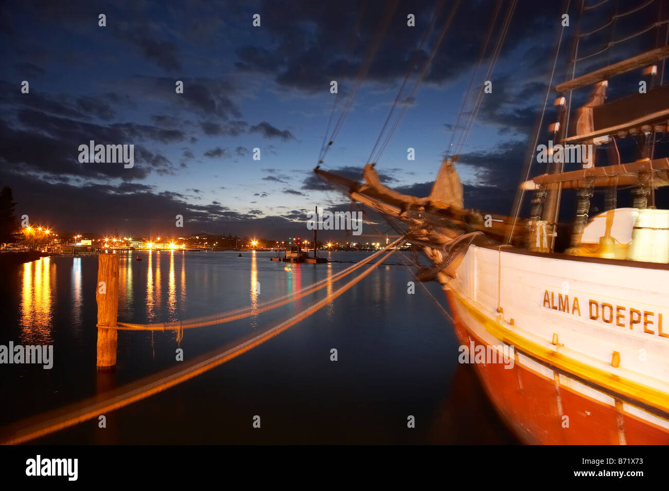 Alma Doepel Tall Ship 1903 Port Macquarie New South Wales Australia ...