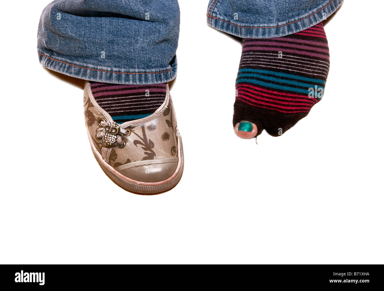 Toe hole hi-res stock photography and images - Alamy