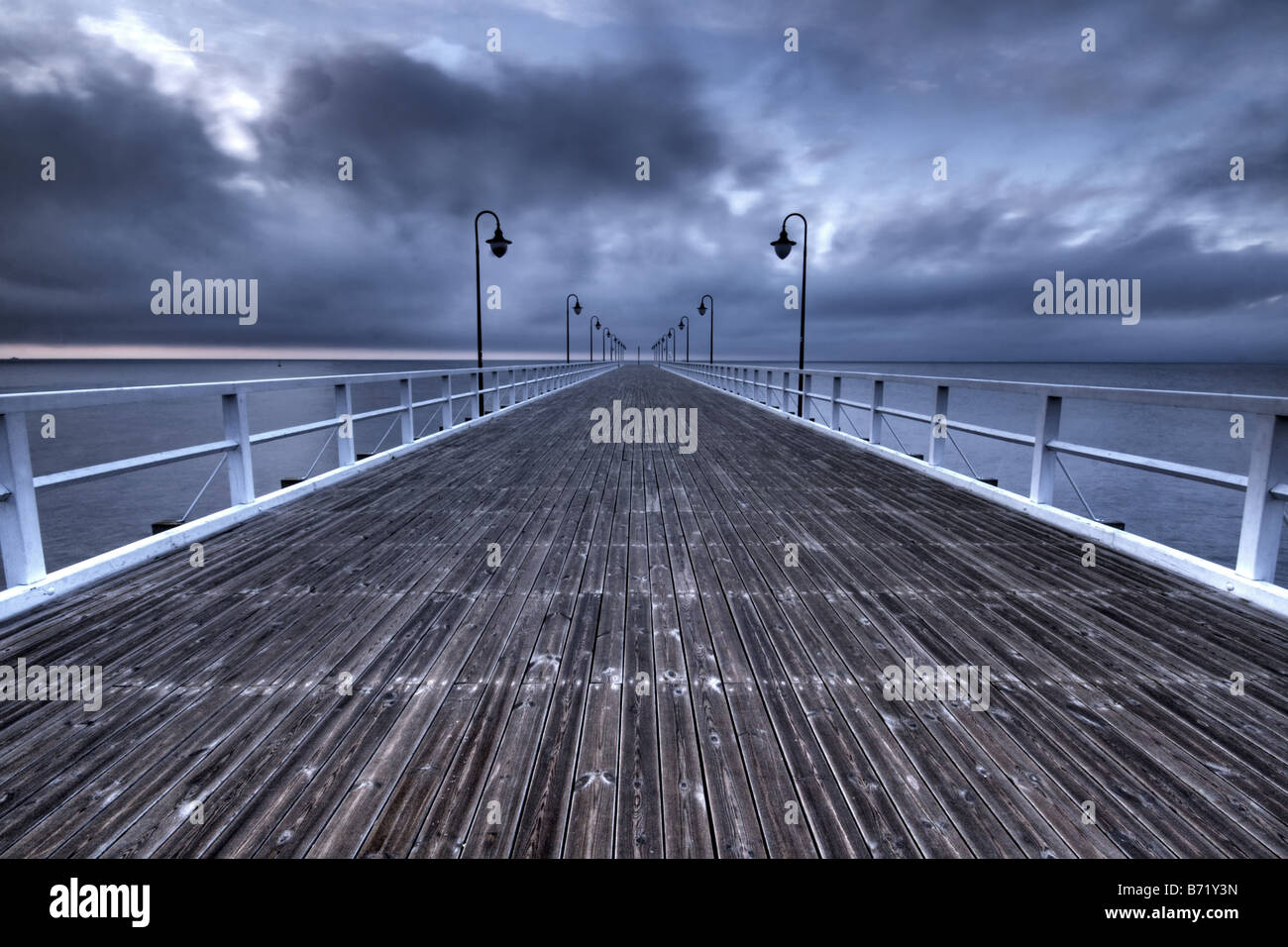 Orlowo pier hi-res stock photography and images - Alamy