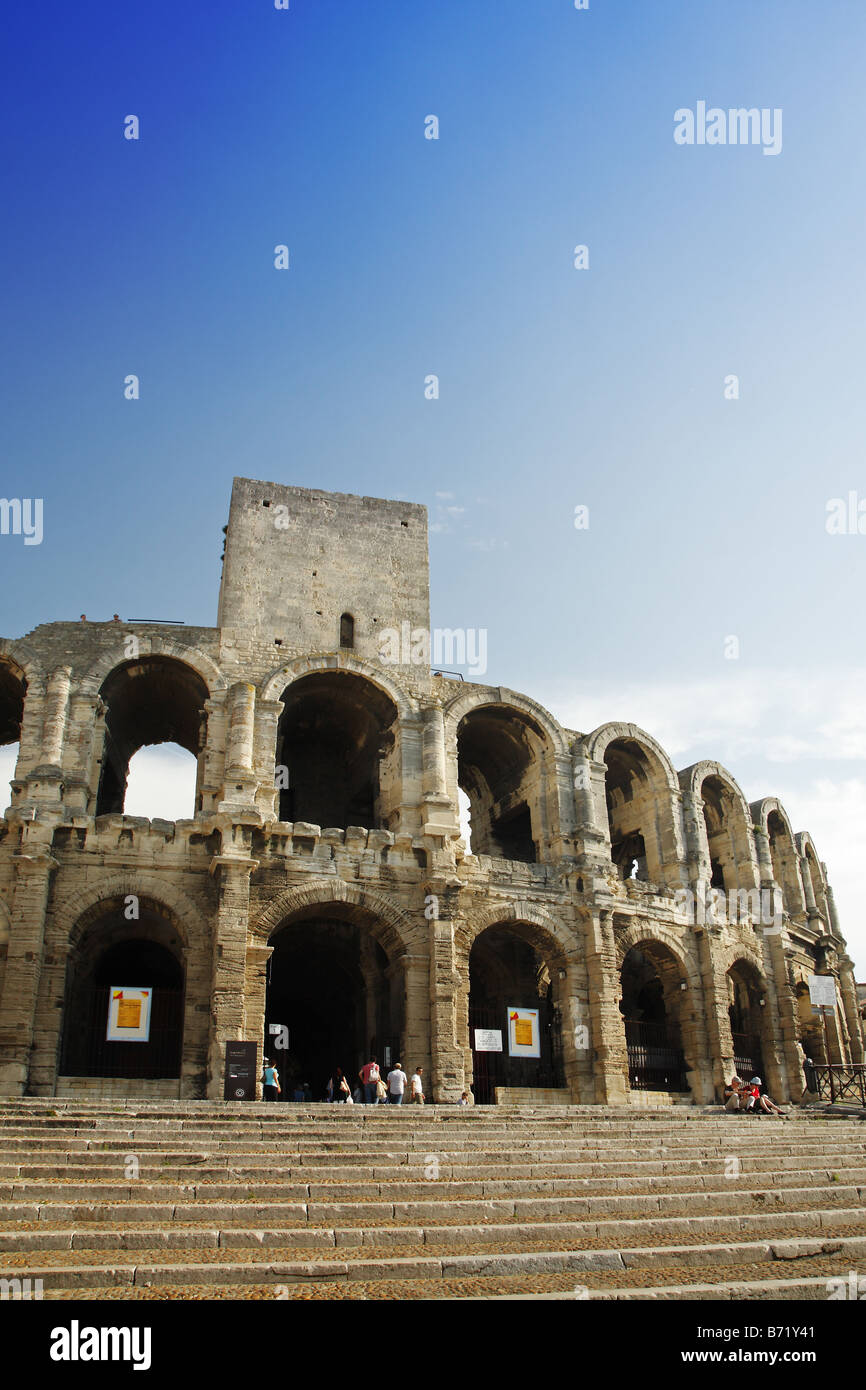 Arles Amphitheatre, France Stock Photo - Alamy