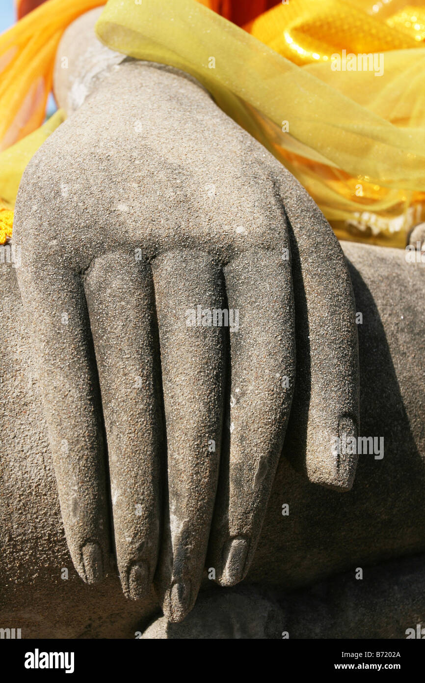 Hand buddhism religion hi-res stock photography and images - Alamy