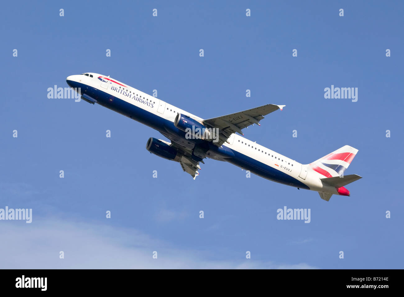 Ba airbus a321 jet airliner hi-res stock photography and images - Alamy