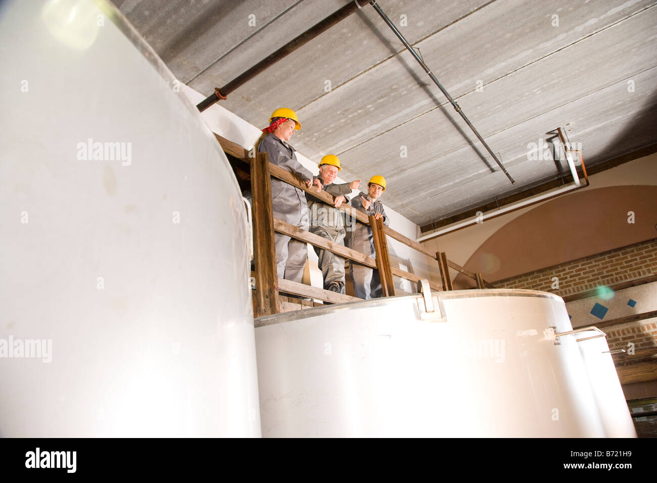 Three storage tanks hi-res stock photography and images - Alamy