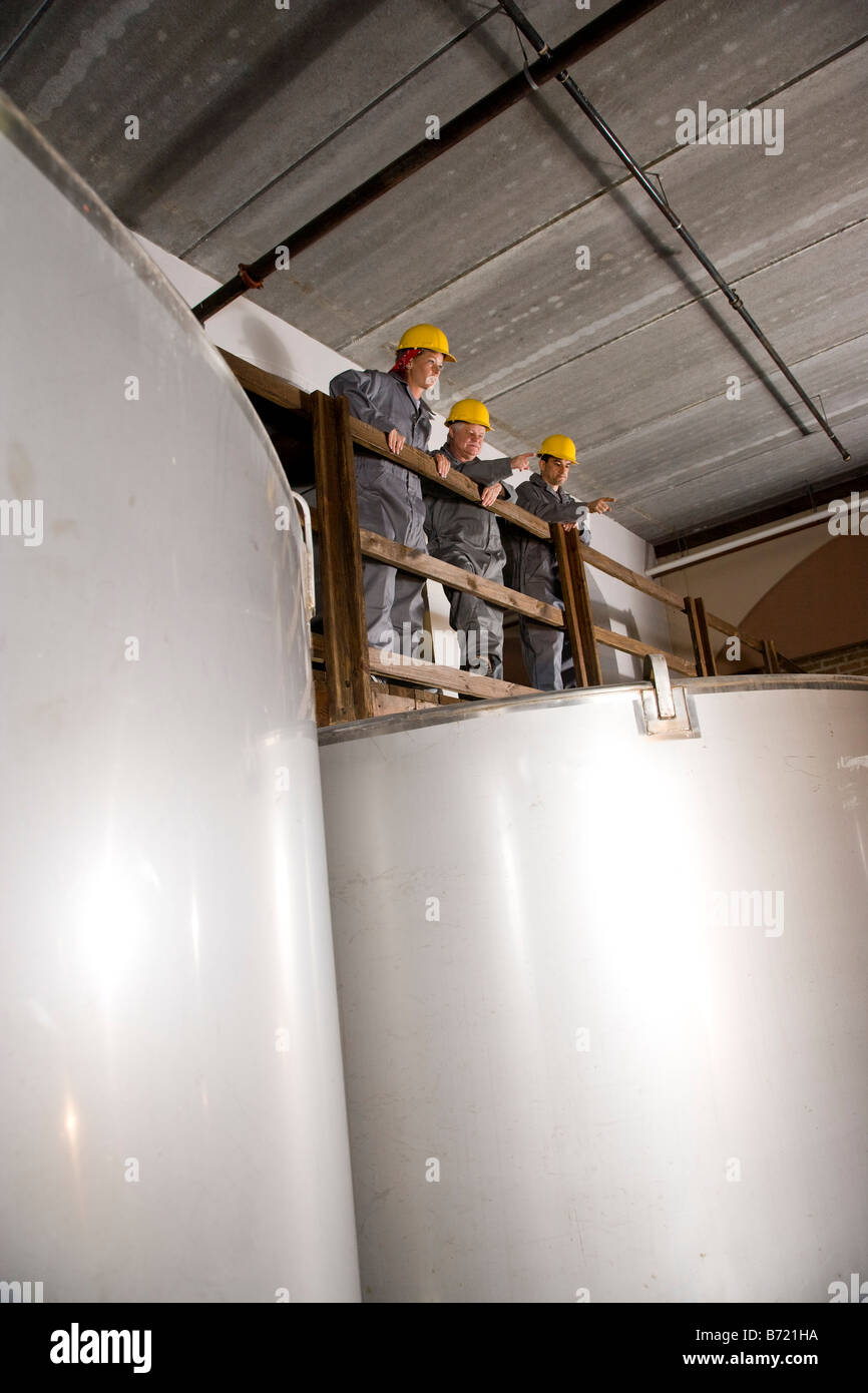 Three storage tanks hi-res stock photography and images - Alamy