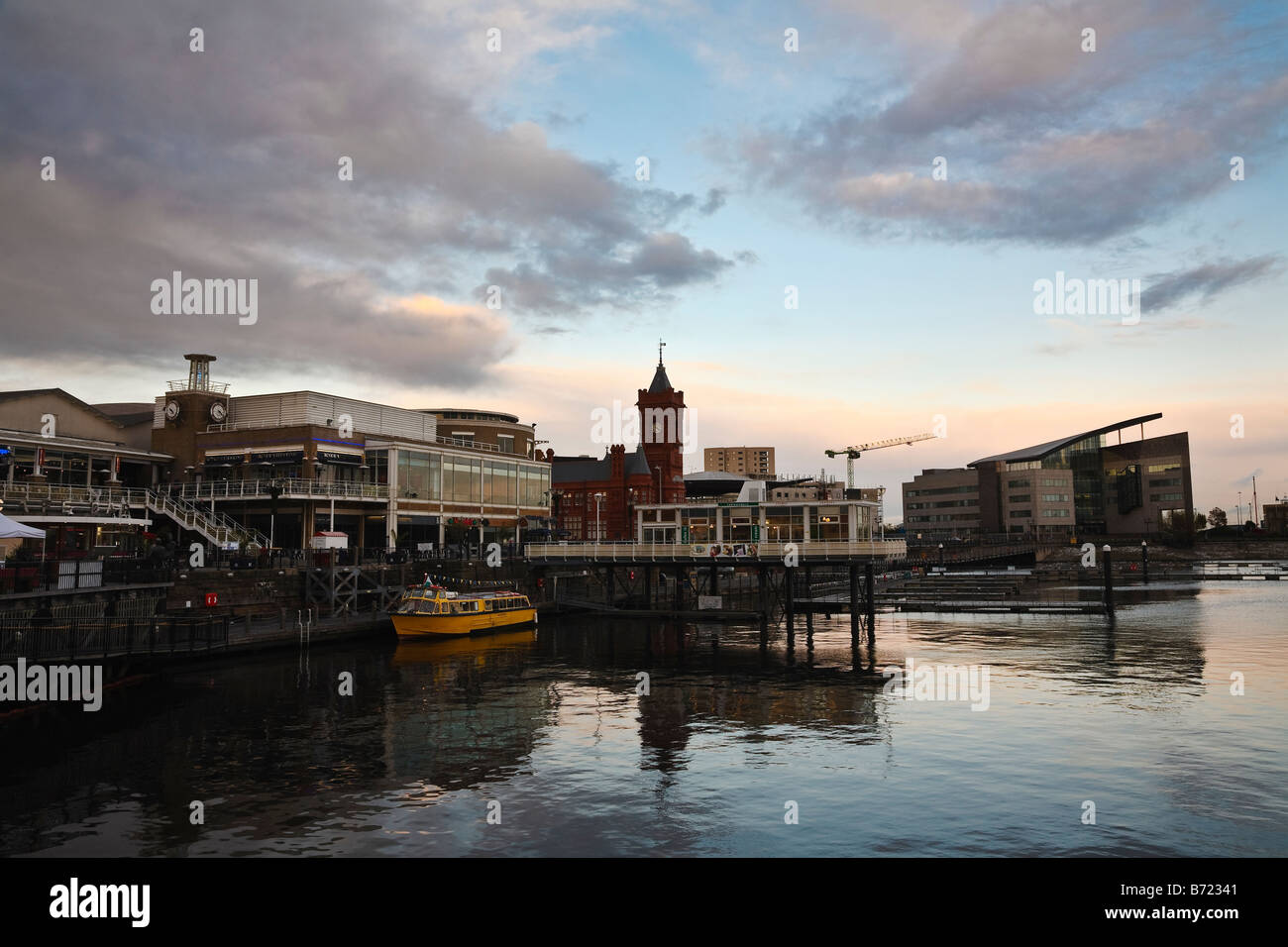 Mermaid Quay, Cardiff Waterfront, Cardiff Bay, Wales Stock Photo - Alamy