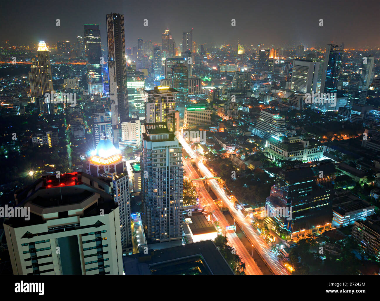 Bangkok skyline Thailand Stock Photo - Alamy