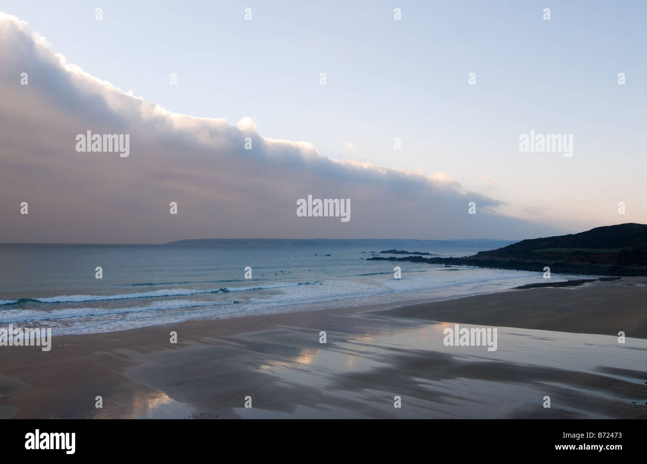 perranuthnoe Beach, Cornwall Stock Photo - Alamy