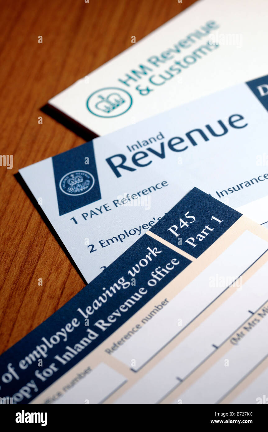 P45 form hi-res stock photography and images - Alamy