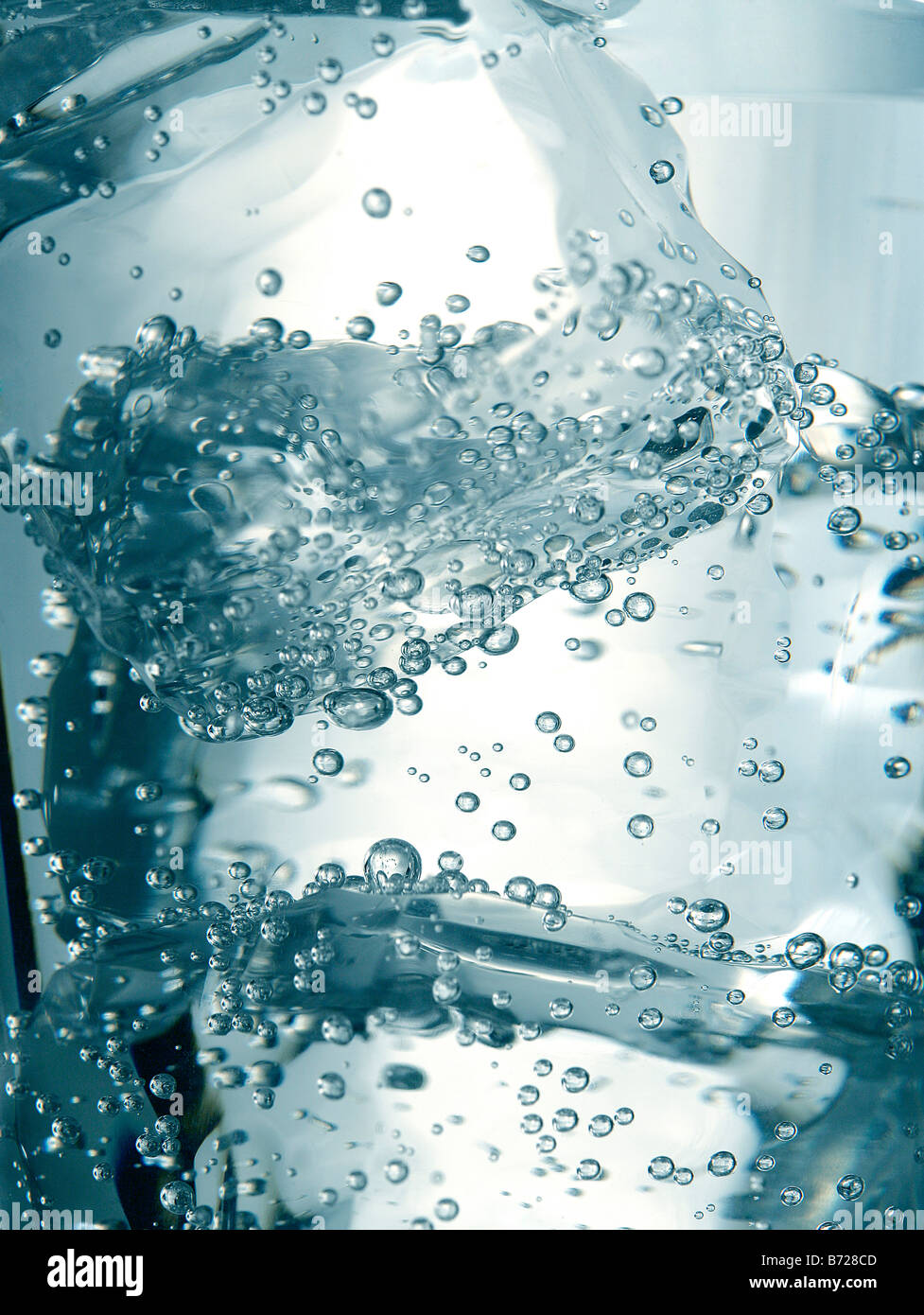 Water Ice cube Bubble Stock Photo - Alamy