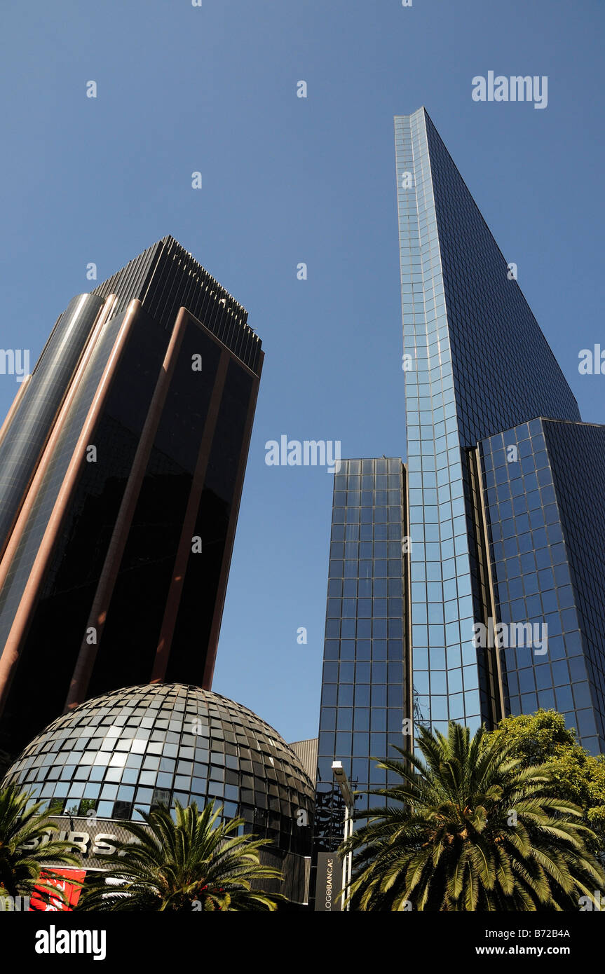 Modern buildings along Paseo de la Reforma, Mexico City Stock Photo - Alamy
