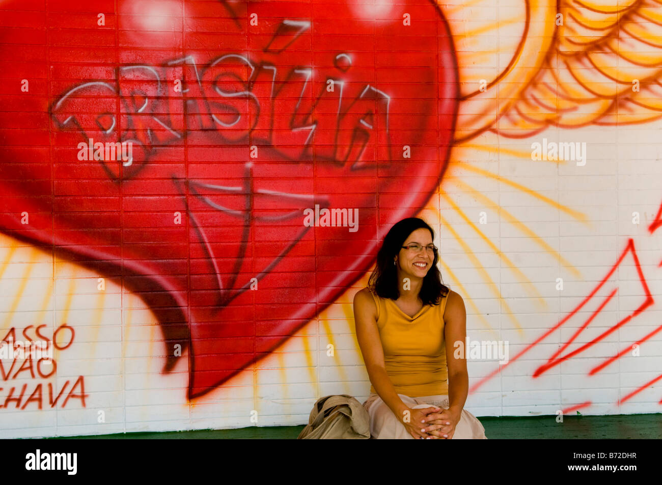 Colourful Graffiti in downtown Brasilia, Brazil Stock Photo - Alamy
