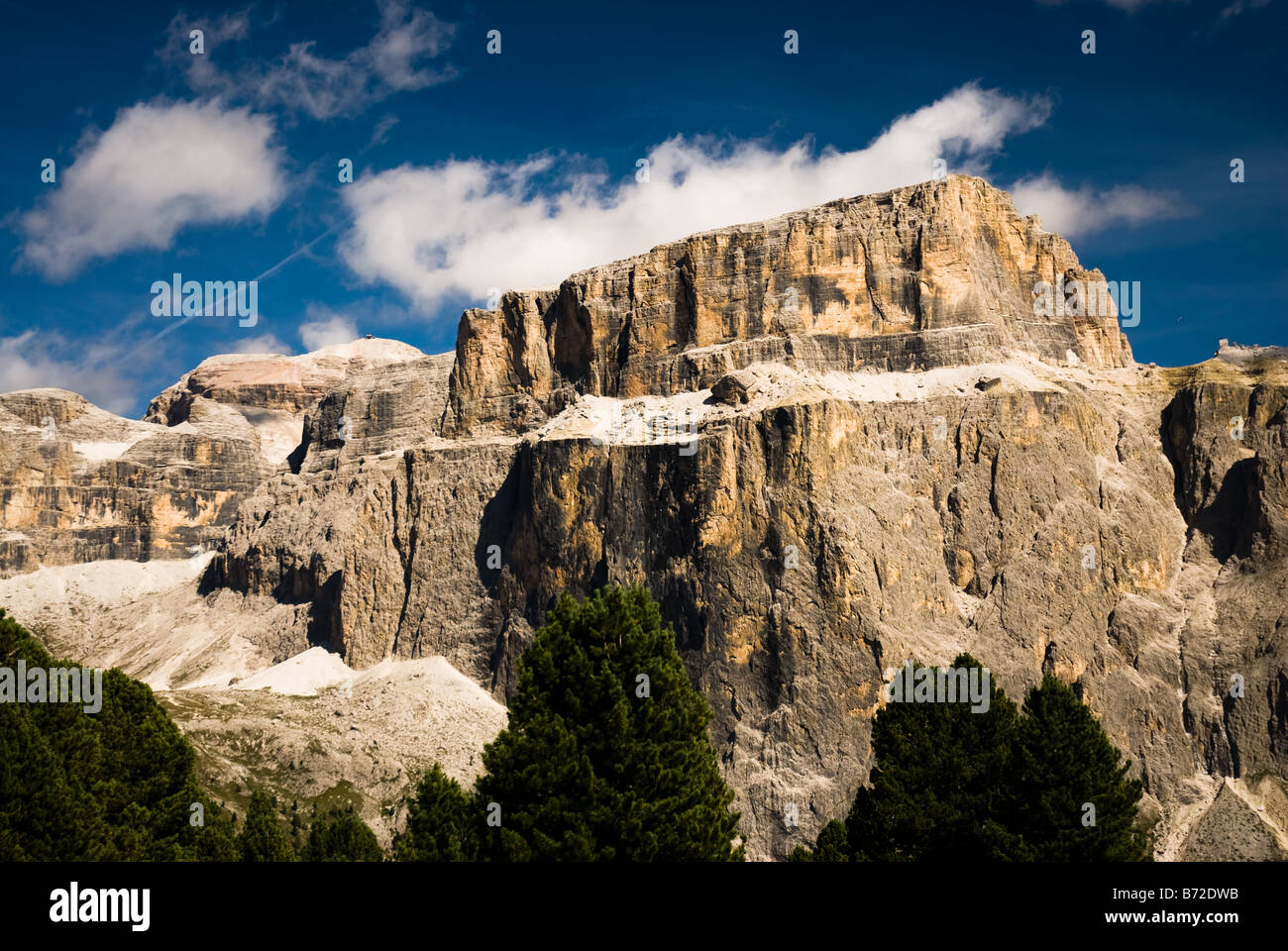 sella mountain range dolomites italy Stock Photo - Alamy