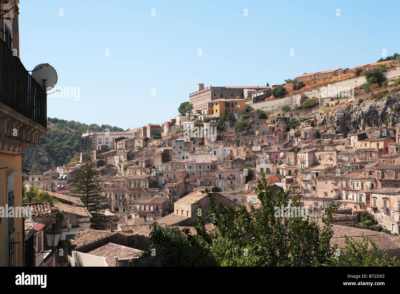 Overview of Modica, Sicily Stock Photo - Alamy