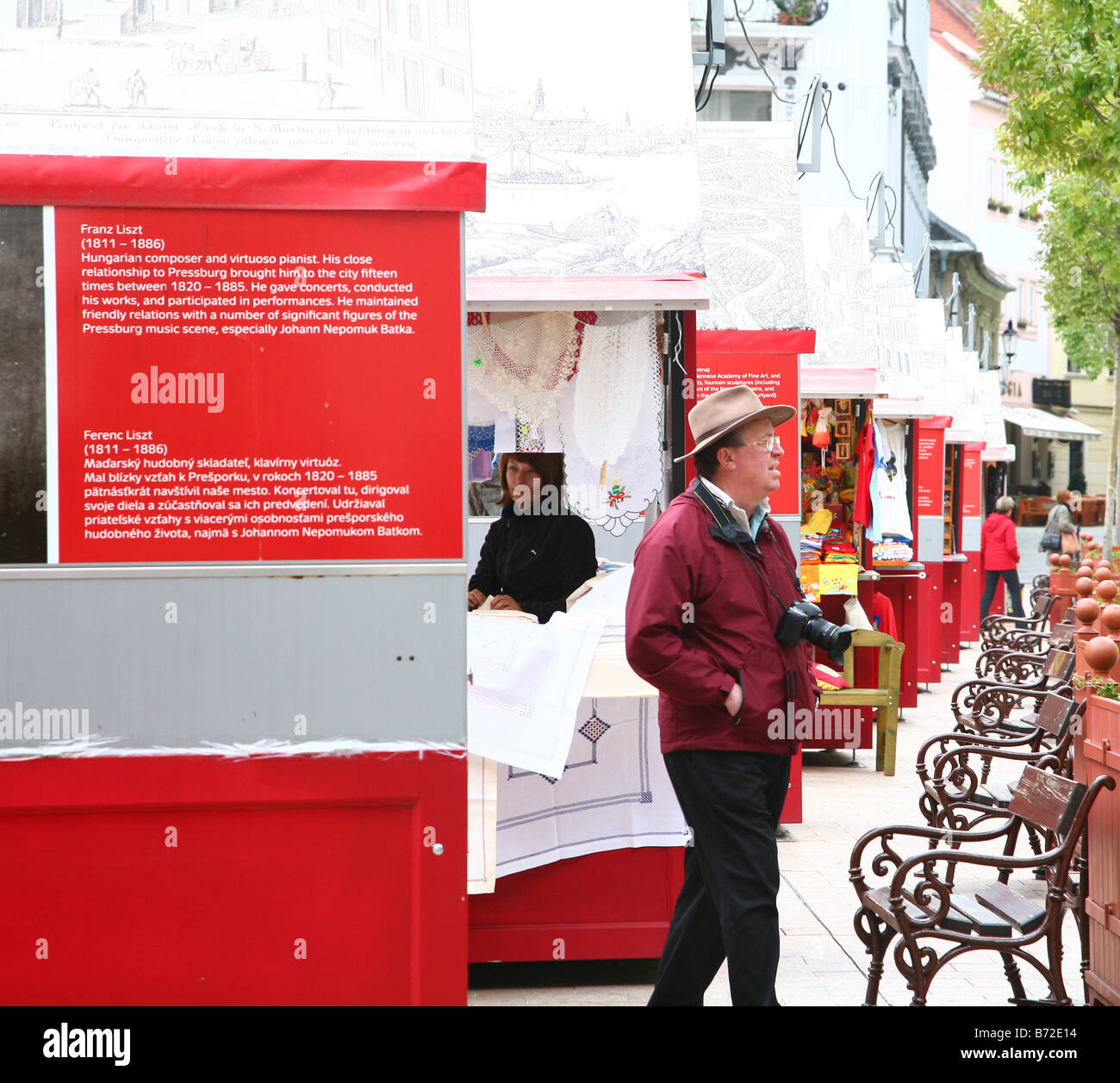Bratislava slovakia people on main hi-res stock photography and images ...