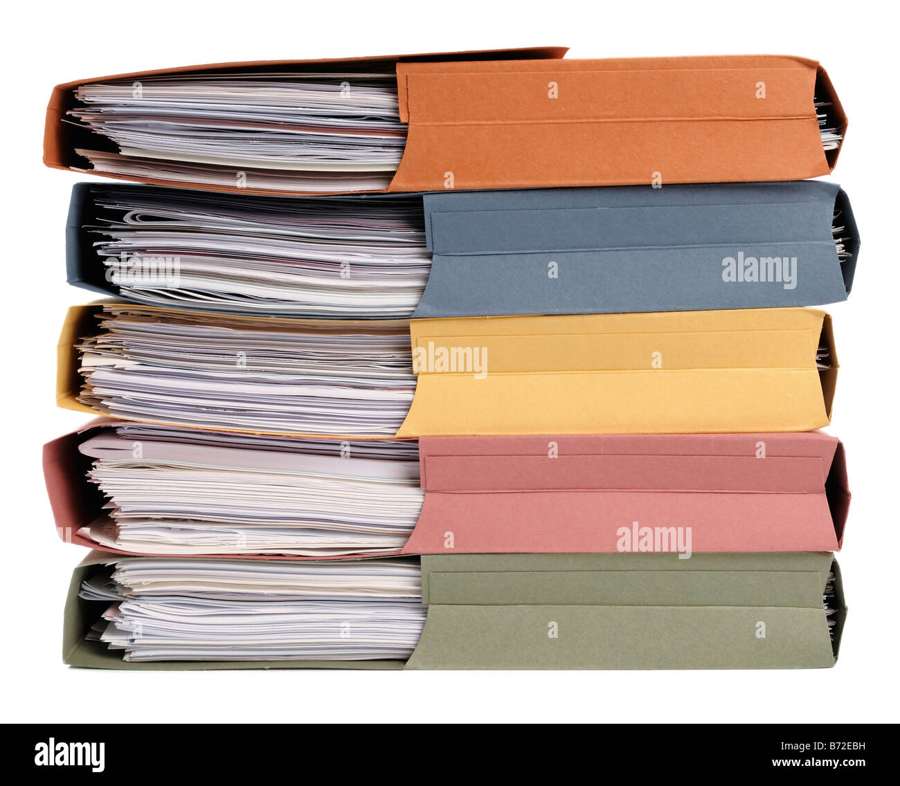 Overwhelmed by paperwork Cut Out Stock Images & Pictures - Alamy