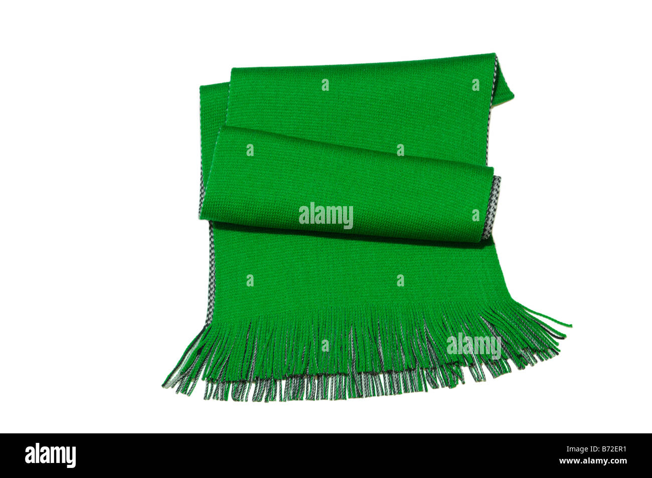 Green Winter Scarf Stock Photo - Alamy