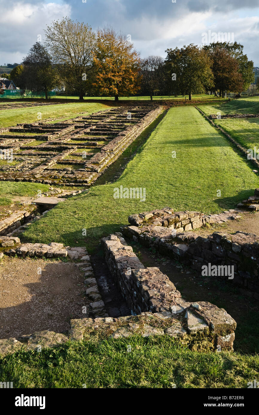 The Roman Barracks, Caerleon, South Wales Stock Photo - Alamy